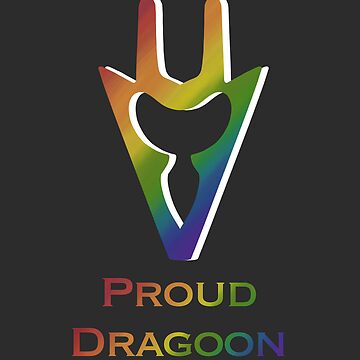 "FFXIV - Dragoon Pride" Sticker by Milcat | Redbubble