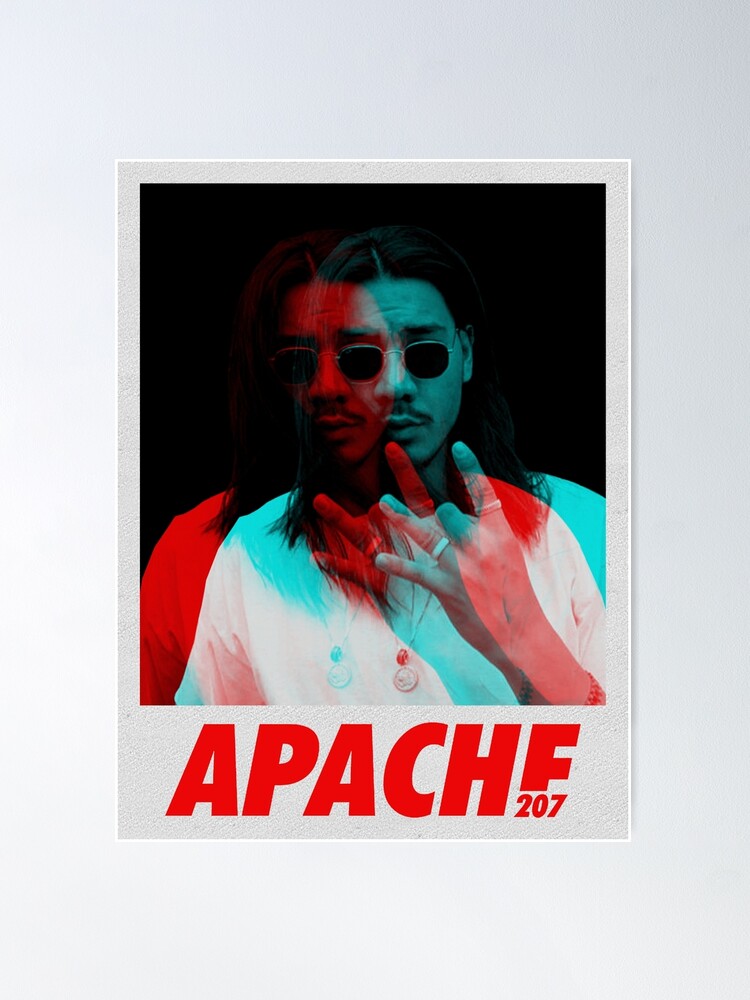 Apache 2 0 7 Rapper Und Sänger Konzert 2023 Poster Entworfen Und Verkauft Von {store Name}