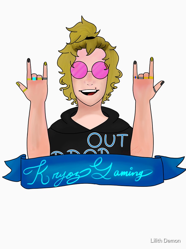 "KryozGaming" T-shirt by MiniLaddy | Redbubble | kryozgaming t-shirts