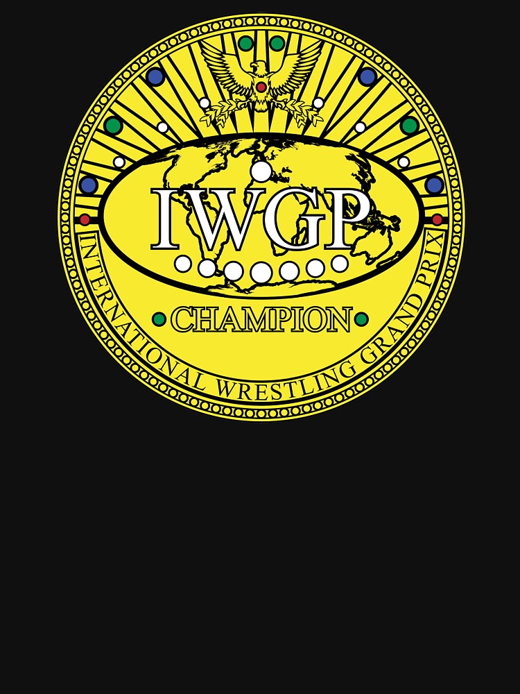 "IWGP V1 Championship" T-shirt for Sale by nixongraphics | Redbubble ...