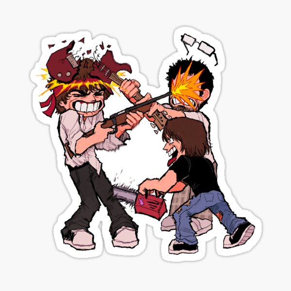 "Silly Banter" Sticker for Sale by AntlerGrave | Redbubble