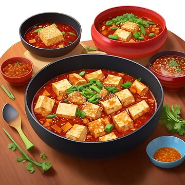 "Mapo Tofu" Sticker for Sale by Jugodedurazno | Redbubble