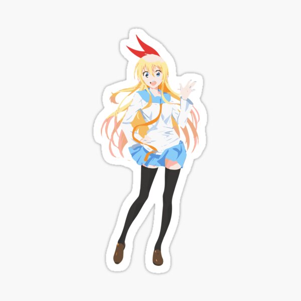 "Chitoge Kirisaki" Sticker for Sale by VOXICHT | Redbubble