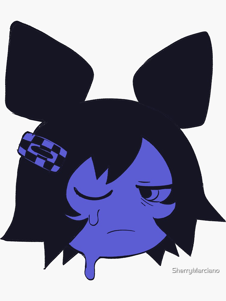 "sad bunny" Sticker for Sale by SherryMarciano | Redbubble