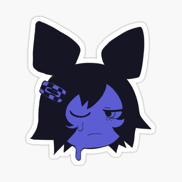 "sad bunny" Sticker for Sale by SherryMarciano | Redbubble
