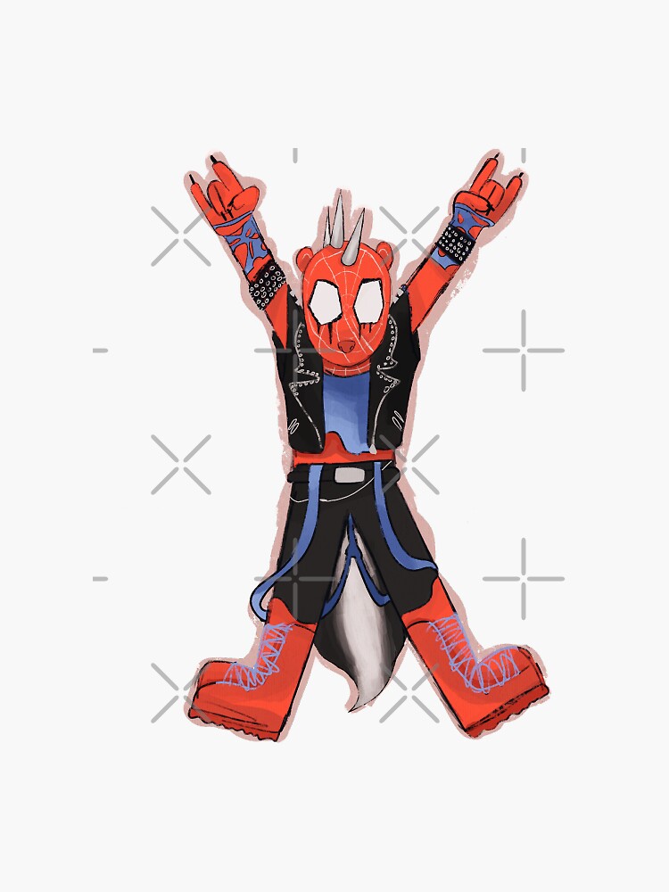 "Spider Skunk" Sticker for Sale by Whizker | Redbubble