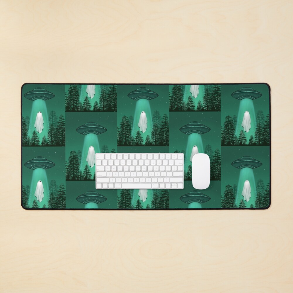 "UFO Ghost!" Greeting Card for Sale by adtrheather | Redbubble