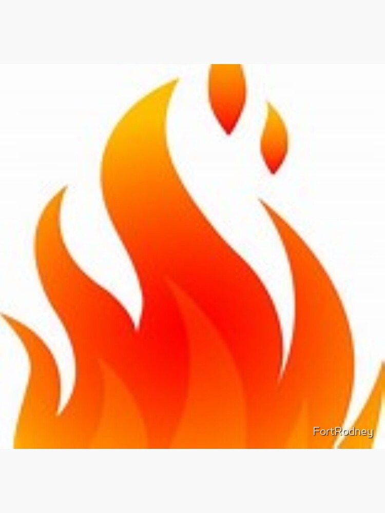 "fire ignites red hot flames" Sticker for Sale by FortRodney | Redbubble