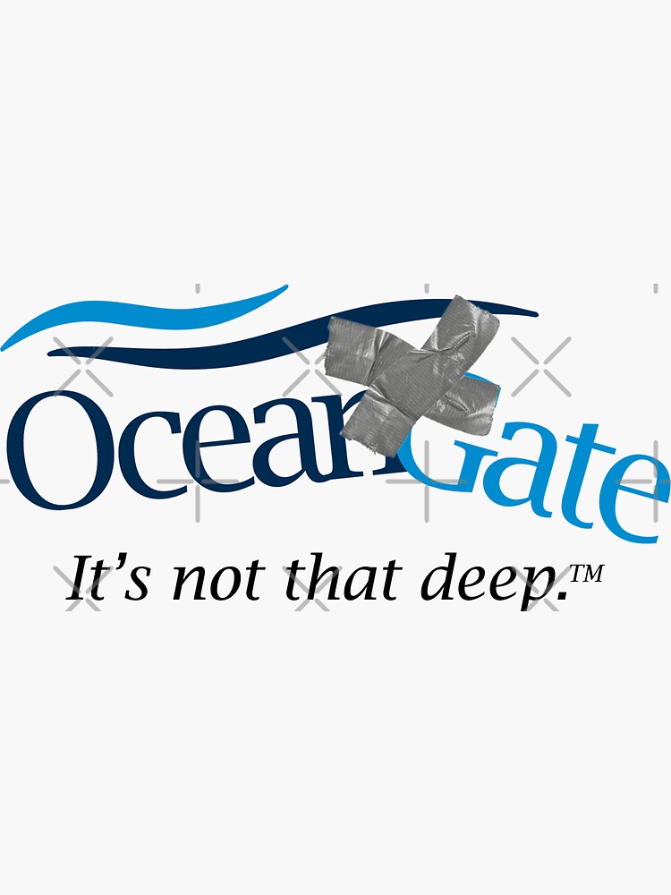 "OceanGate" Sticker for Sale by Gromidez | Redbubble