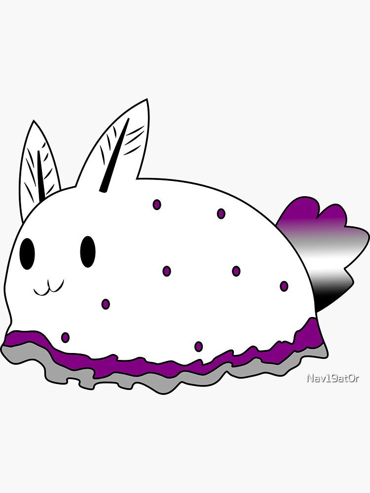 "Demisexual Pride Chibi Sea Bunny" Sticker for Sale by Nav19at0r ...