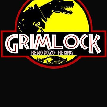 "GrimLock " Sticker for Sale by TamelBynum | Redbubble