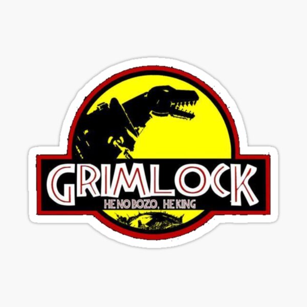 "GrimLock " Sticker for Sale by TamelBynum | Redbubble