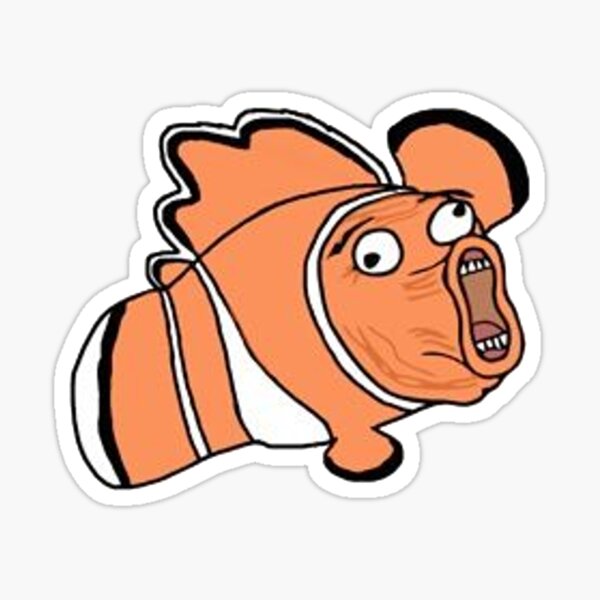 " meme Nemo" Sticker for Sale by edeako | Redbubble