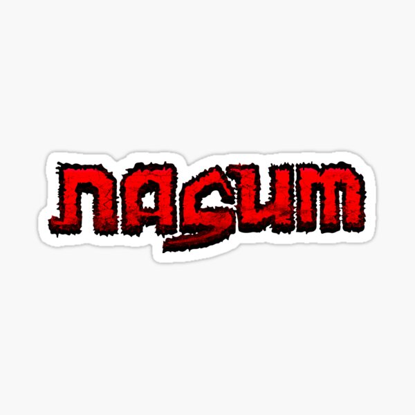 "Nasum Merch" Sticker for Sale by xDumpTruckx | Redbubble