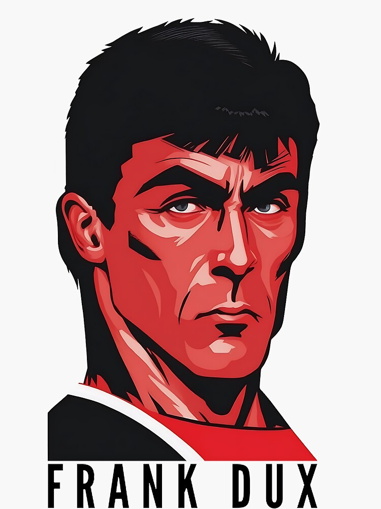 "frank dux " Sticker for Sale by Sup1999 | Redbubble