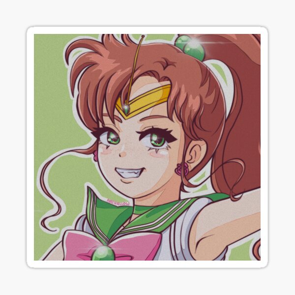 "Sailor Jupiter" Sticker for Sale by ArtHallow | Redbubble