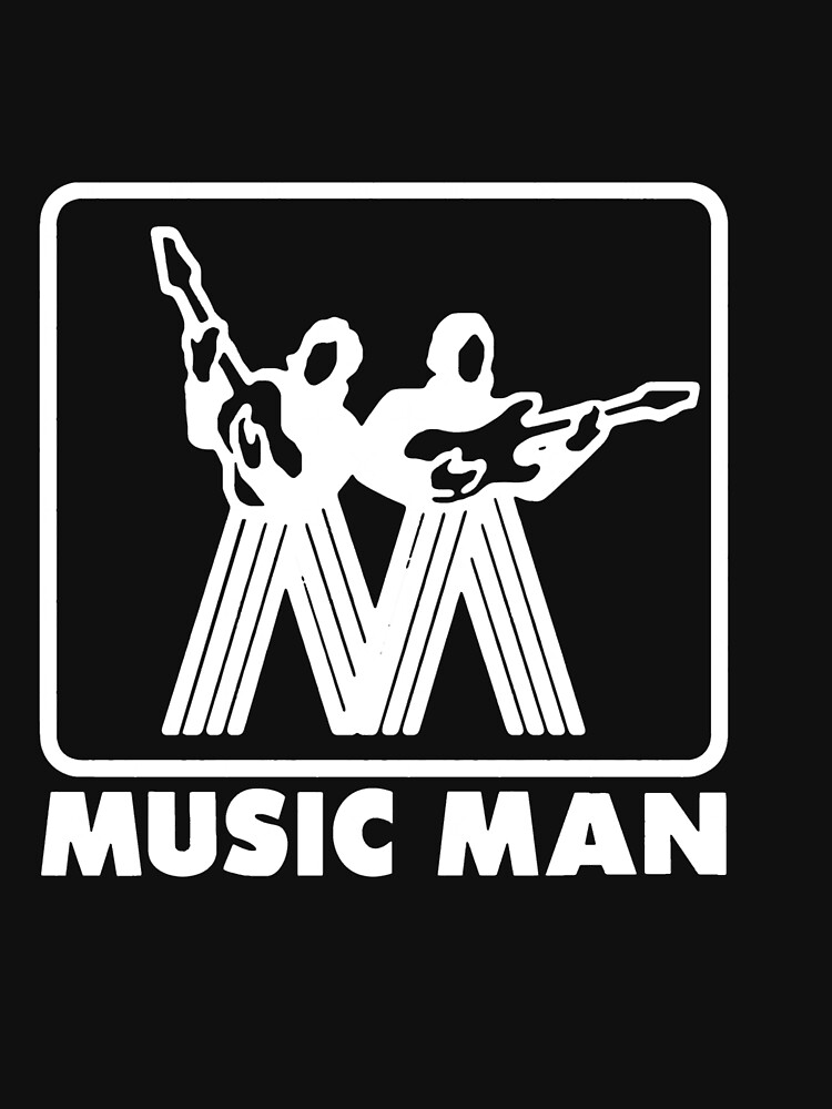 "Music Man white logo " Essential T-Shirt for Sale by PatriciasCurd ...