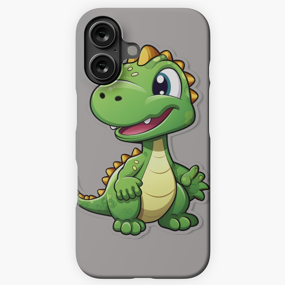 "Cute Green Dinosaur" Sticker for Sale by SE7VENTH | Redbubble