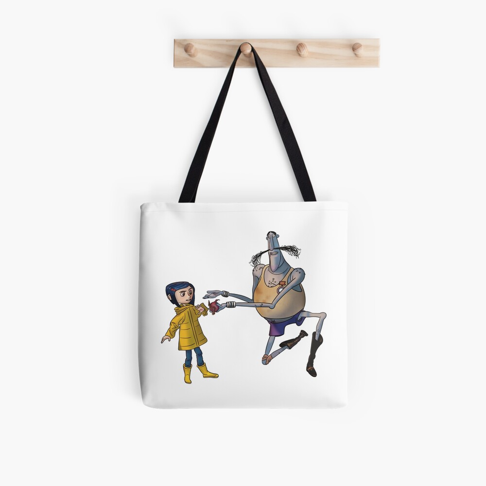 "Coraline and Mr. Bobinsky" Sticker for Sale by daniasdesigns | Redbubble