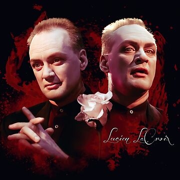 "Forever Knight - Lucien LaCroix - Nigel Bennett Art" Sticker for Sale ...