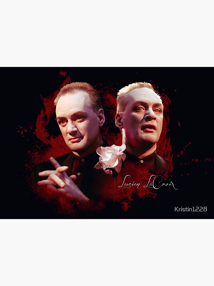 "Forever Knight - Lucien LaCroix - Nigel Bennett Art" Sticker for Sale ...