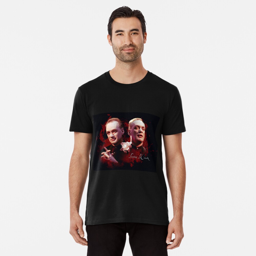 "Forever Knight - Lucien LaCroix - Nigel Bennett Art" Sticker for Sale ...