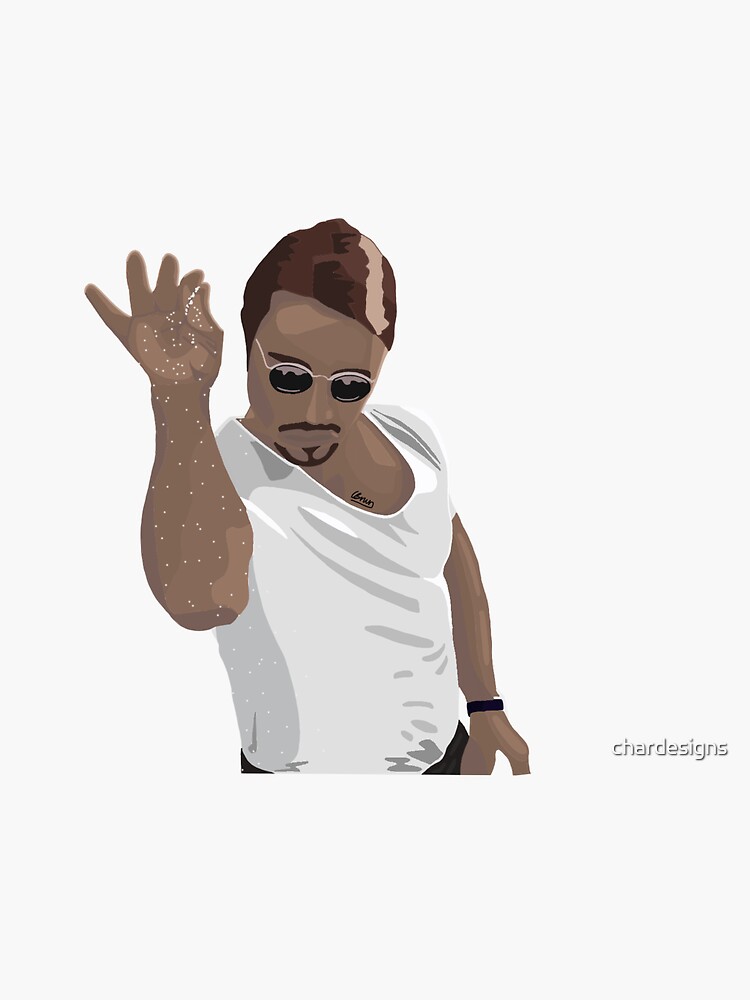 "Salt Bae" Sticker by chardesigns | Redbubble