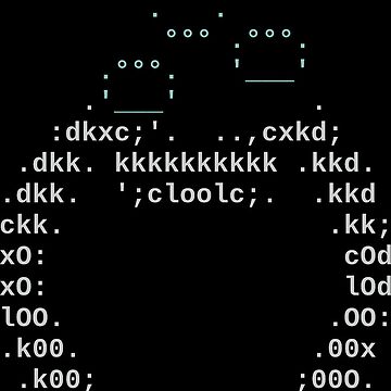"Mageia Linux Neofetch ASCII Art Logo" Sticker for Sale by WhateverIs ...