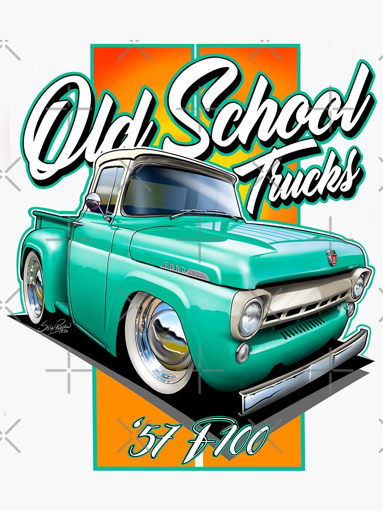 Cartoon Ford Truck