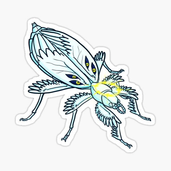 "Insect Angels: Leaf Insect" Sticker for Sale by Halakahiki | Redbubble
