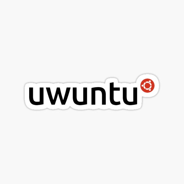 "Ubuntu Linux" Sticker for Sale by TechTeez | Redbubble