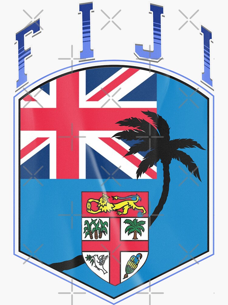 "FIJI" Sticker for Sale by ZL-27 | Redbubble