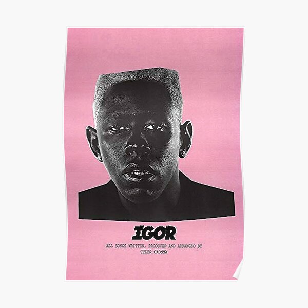 "Pink Igor" Poster for Sale by elisiomotella | Redbubble