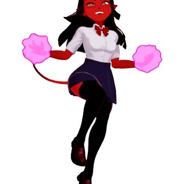 "Meru The Succubus Duvet Cover " Sticker for Sale by GavinDeGraw ...