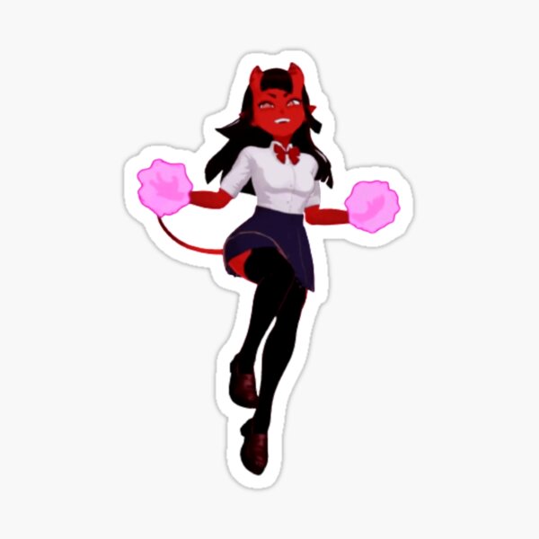 "Meru The Succubus Duvet Cover " Sticker for Sale by GavinDeGraw ...
