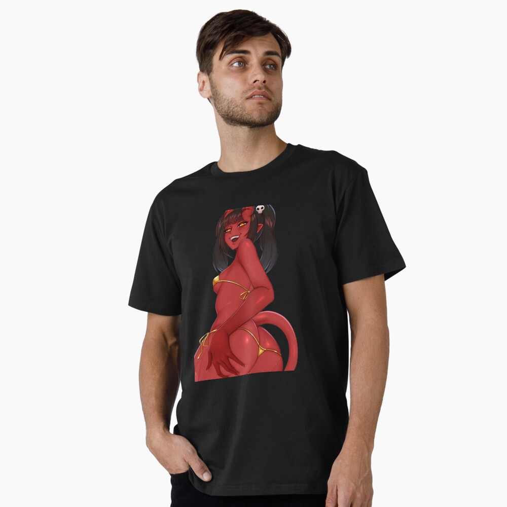 "Meru the Succubus " Sticker for Sale by HerbieHancocke | Redbubble