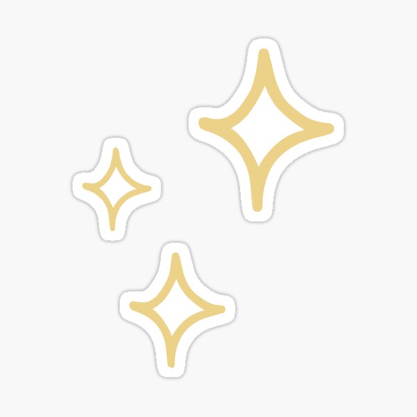 "Tiny Sparkle" Sticker for Sale by violinh | Redbubble