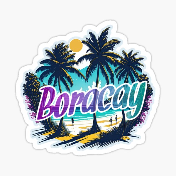 "Boracay" Sticker for Sale by PenpenDigital | Redbubble