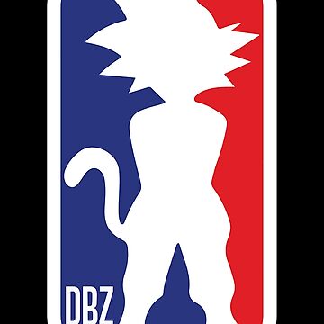 "Gohan Dragon Ball Z Nba Logo" Sticker for Sale by codydorkin | Redbubble
