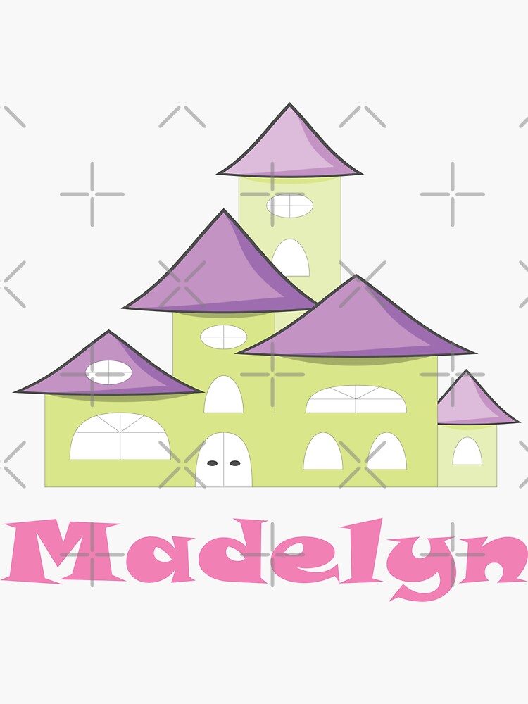 "Madelyn Name" Sticker for Sale by ProjectX23 | Redbubble