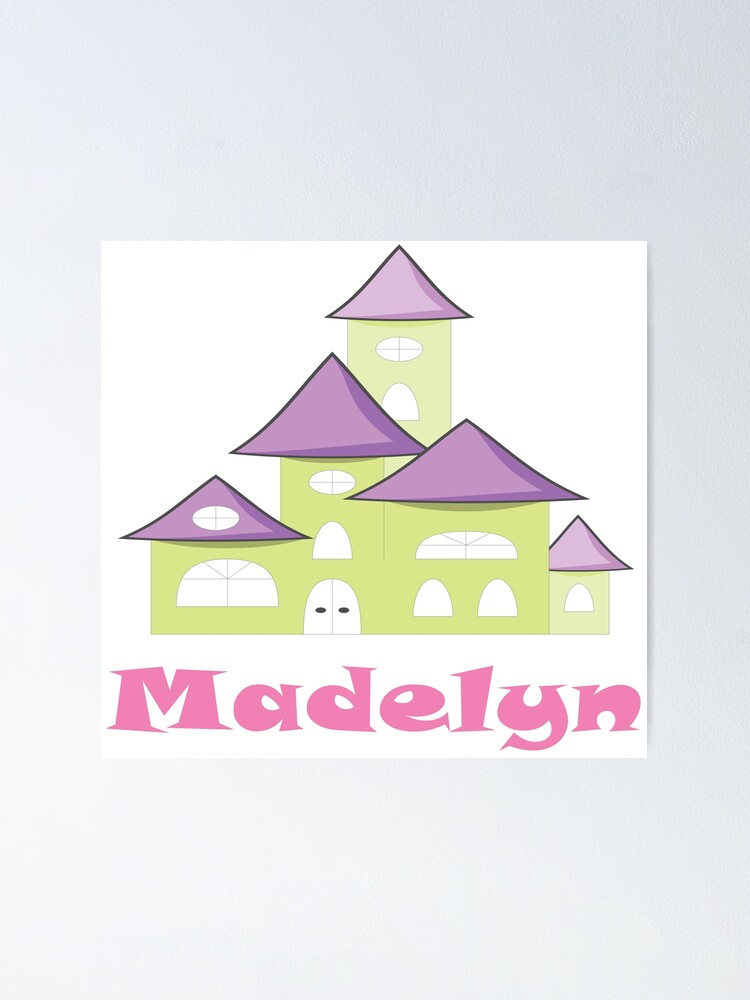 "Madelyn Name" Poster for Sale by ProjectX23 | Redbubble