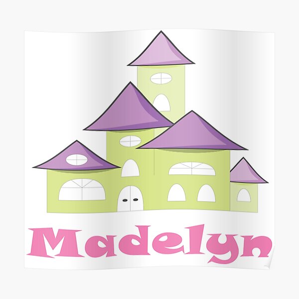 "Madelyn Name" Poster for Sale by ProjectX23 | Redbubble