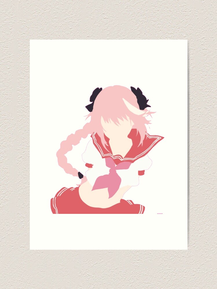 "Astolfo Dress Minimalist" Art Print by Paradizzer | Redbubble