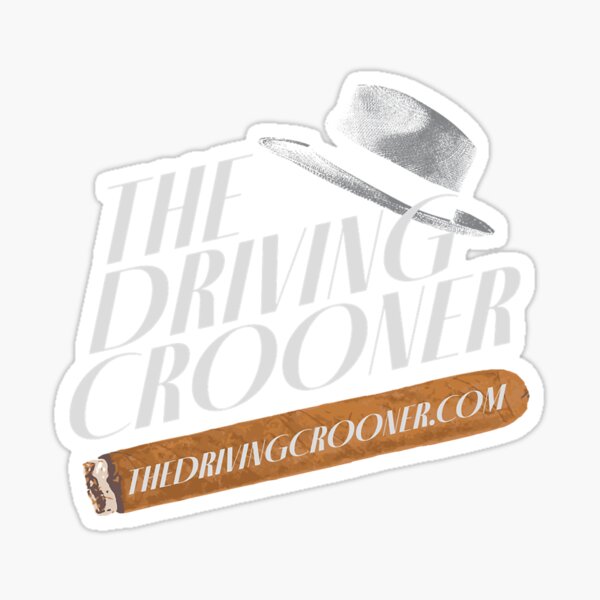 "The Driving Crooner(2)" Sticker for Sale by anniepotts | Redbubble