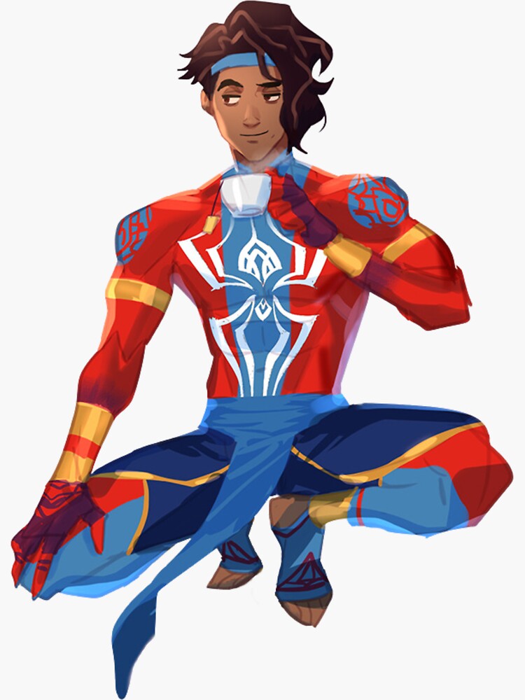 "Pavitr Prabhakar" Sticker for Sale by efoze | Redbubble