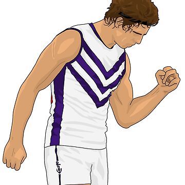"Nat Fyfe" Sticker for Sale by attemptedart | Redbubble