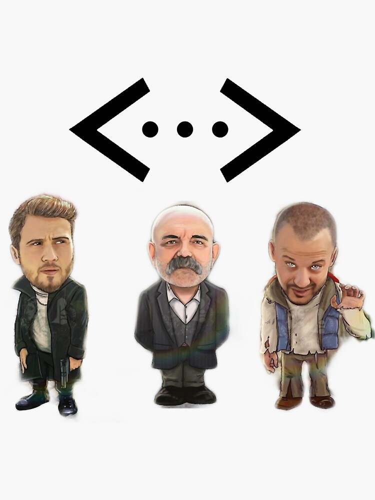 "Çukur evimiz 2022, funny series, turkey, kocovali " Sticker for Sale ...