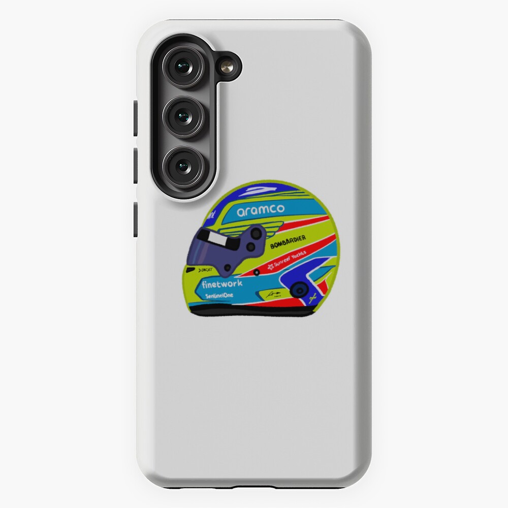 "Fernando Alonso 2023 Helmet " Sticker for Sale by OriDraws | Redbubble