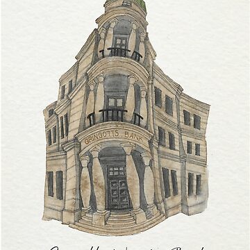 "Wizard bank" Poster for Sale by ECLECTICimprint | Redbubble