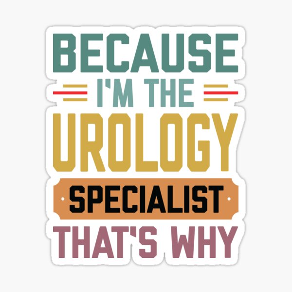 "Urology" Sticker for Sale by PatternDesignBD | Redbubble
